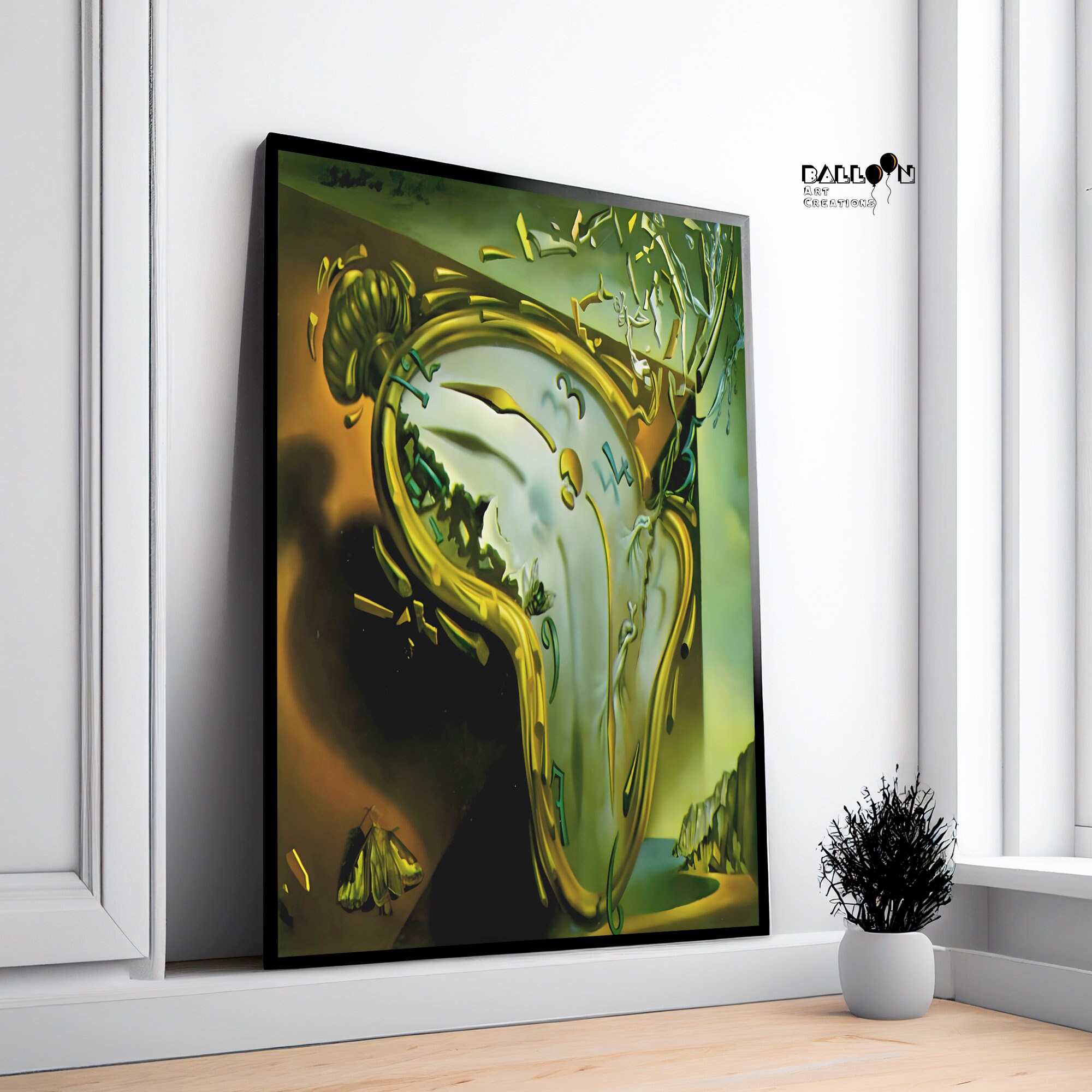 Salvador Dali, Melting Watch, 1954, Salvador Dali Print, Dali Exhibiton ...