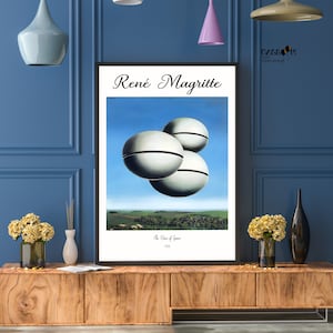 Rene Magritte, the Voice of Space, 1928, Magritte Poster, Landscape ...