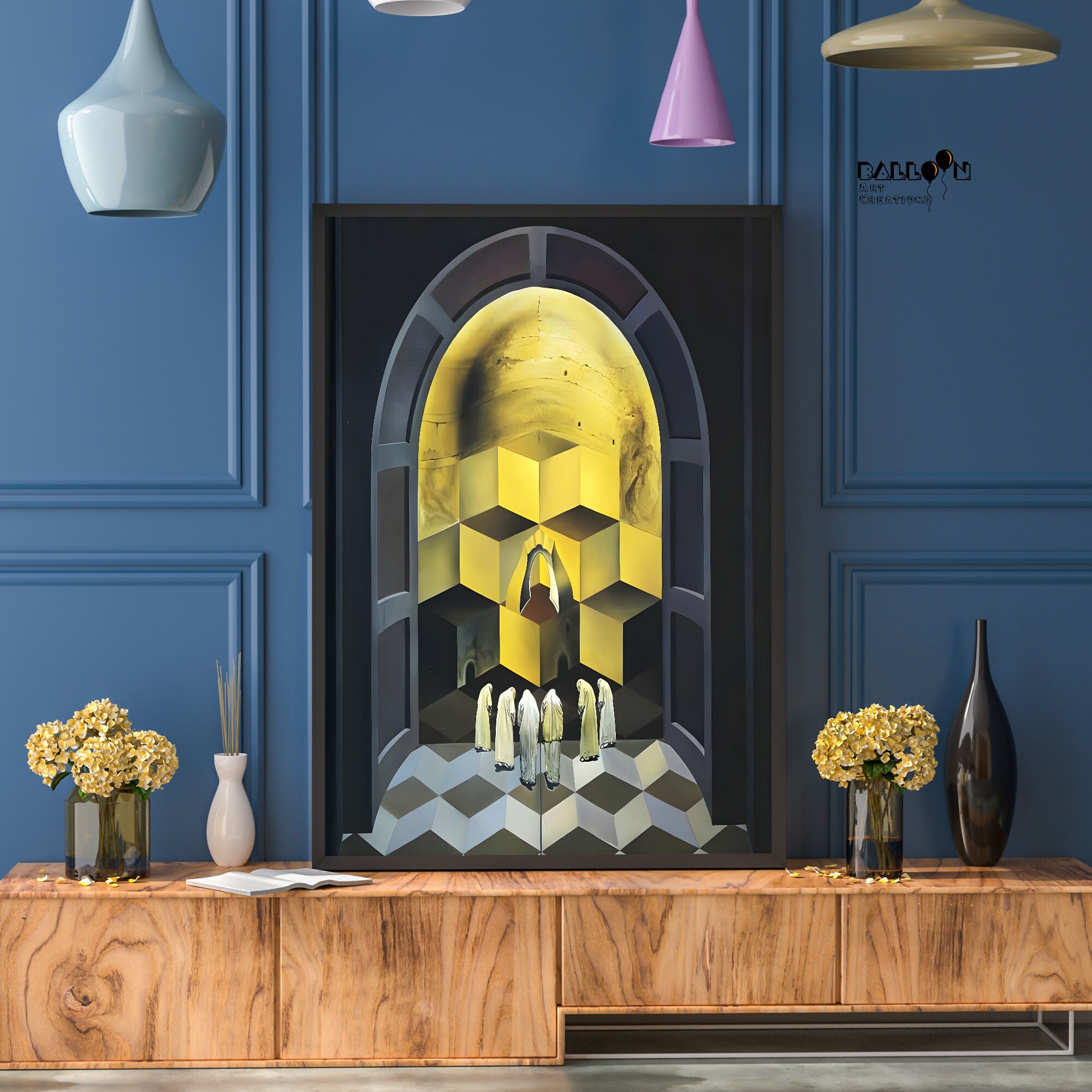 Salvador Dali, Skull of Zurbaran, 1956, Salvador Dali Poster, Portrait ...