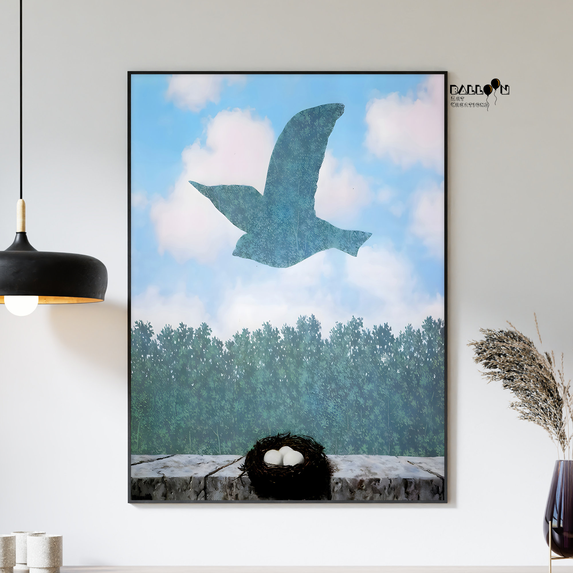 Rene Magritte, Spring, 1965, Rene Magritte Poster, Magritte Print ...