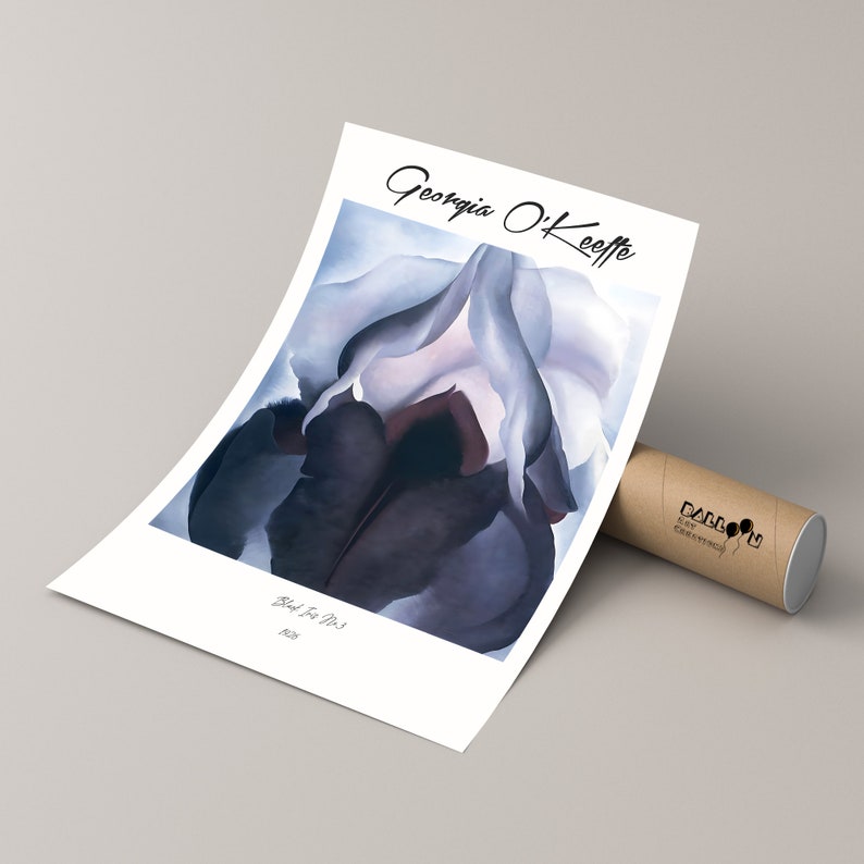 Georgia O'keeffe, Black Iris No.3, 1926, Georgia O Keeffe Print, Modern ...