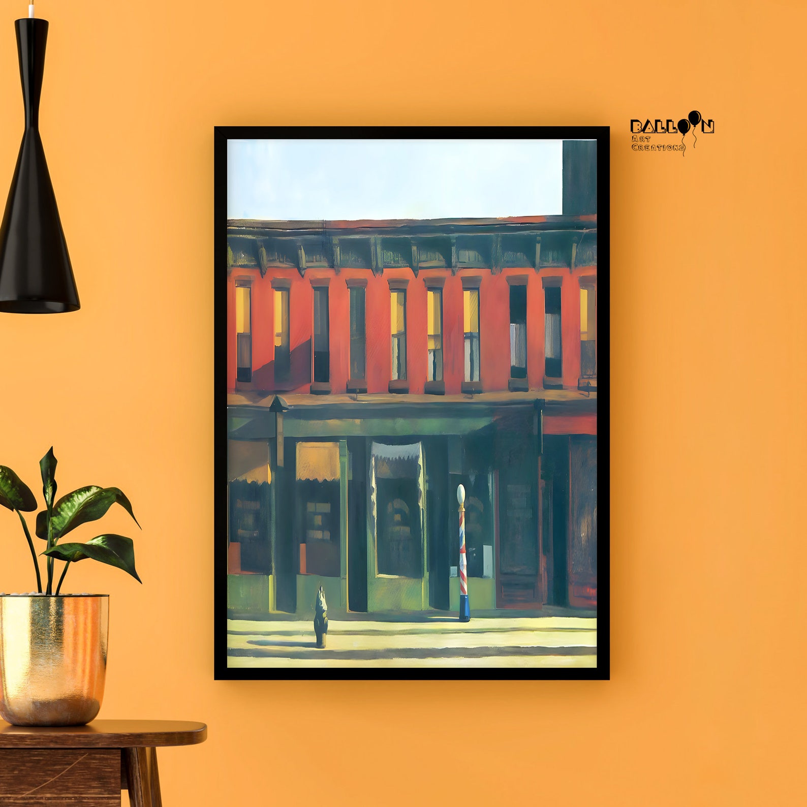 Edward Hopper, Early Sunday Morning, 1930, Edward Hopper Print, Realism ...