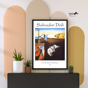 Salvador Dali, the Persistence of Memory, 1931, Salvador Dali Poster ...
