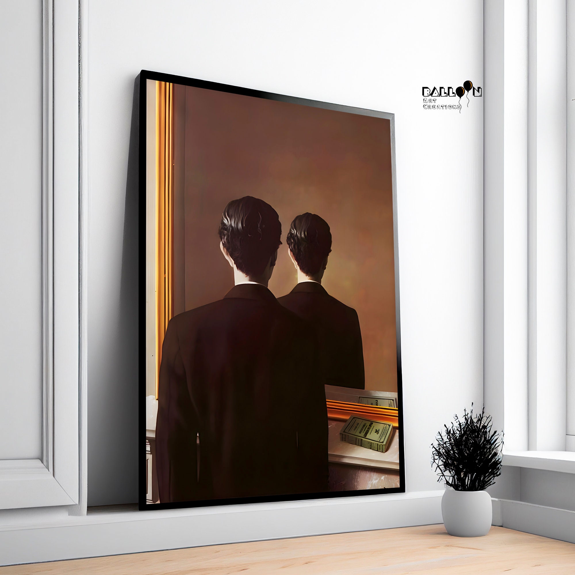 Rene Magritte, La Reproduction Interdite, 1937, Magritte Poster ...