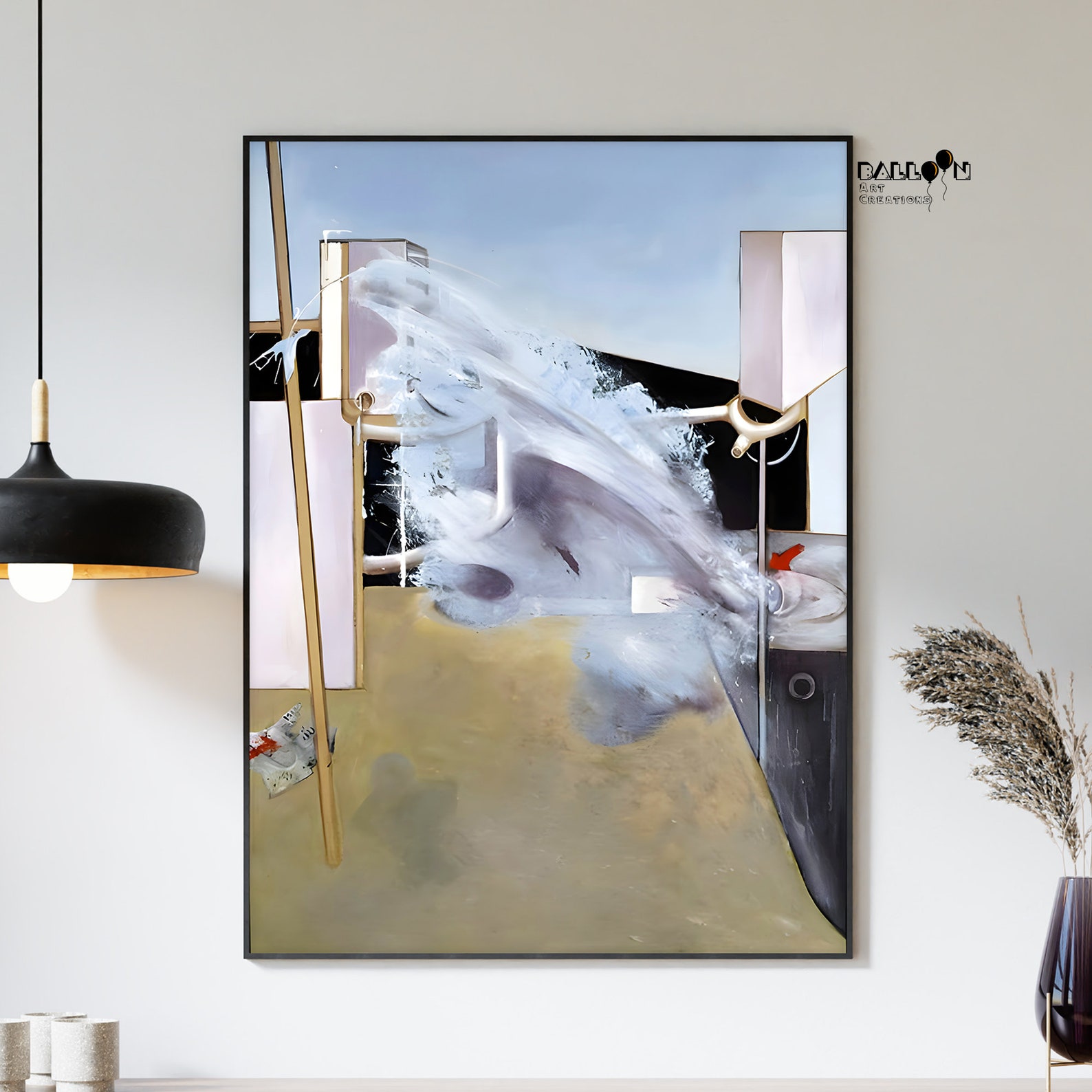 Francis Bacon, Jet of Water, 1979, Francis Bacon Poster, Bacon Wall Art ...