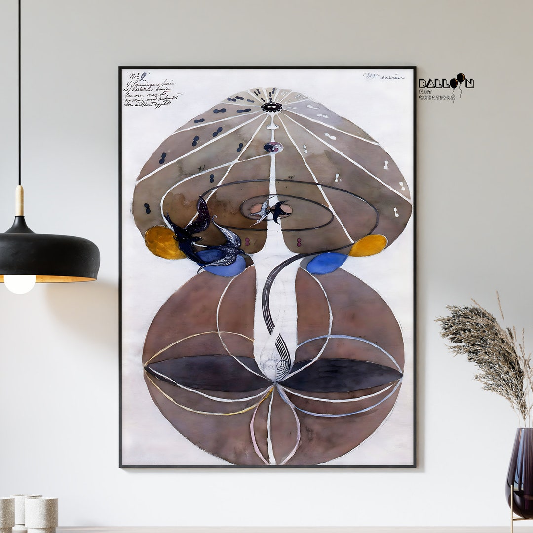 Hilma Af Klint, Tree of Knowledge Series W No.2, 1913, Hilma Af Klint ...