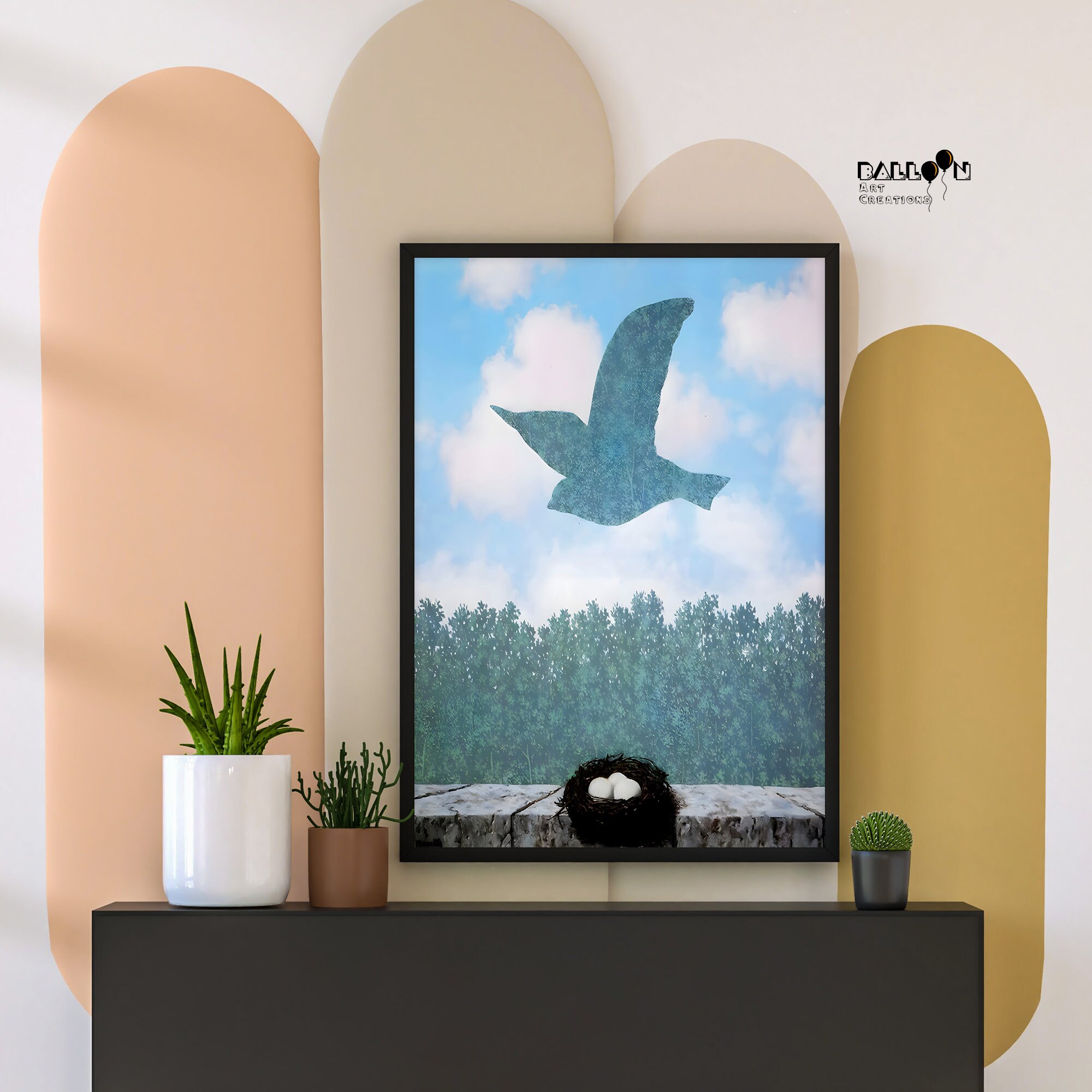 Rene Magritte, Spring, 1965, Rene Magritte Poster, Magritte Print ...