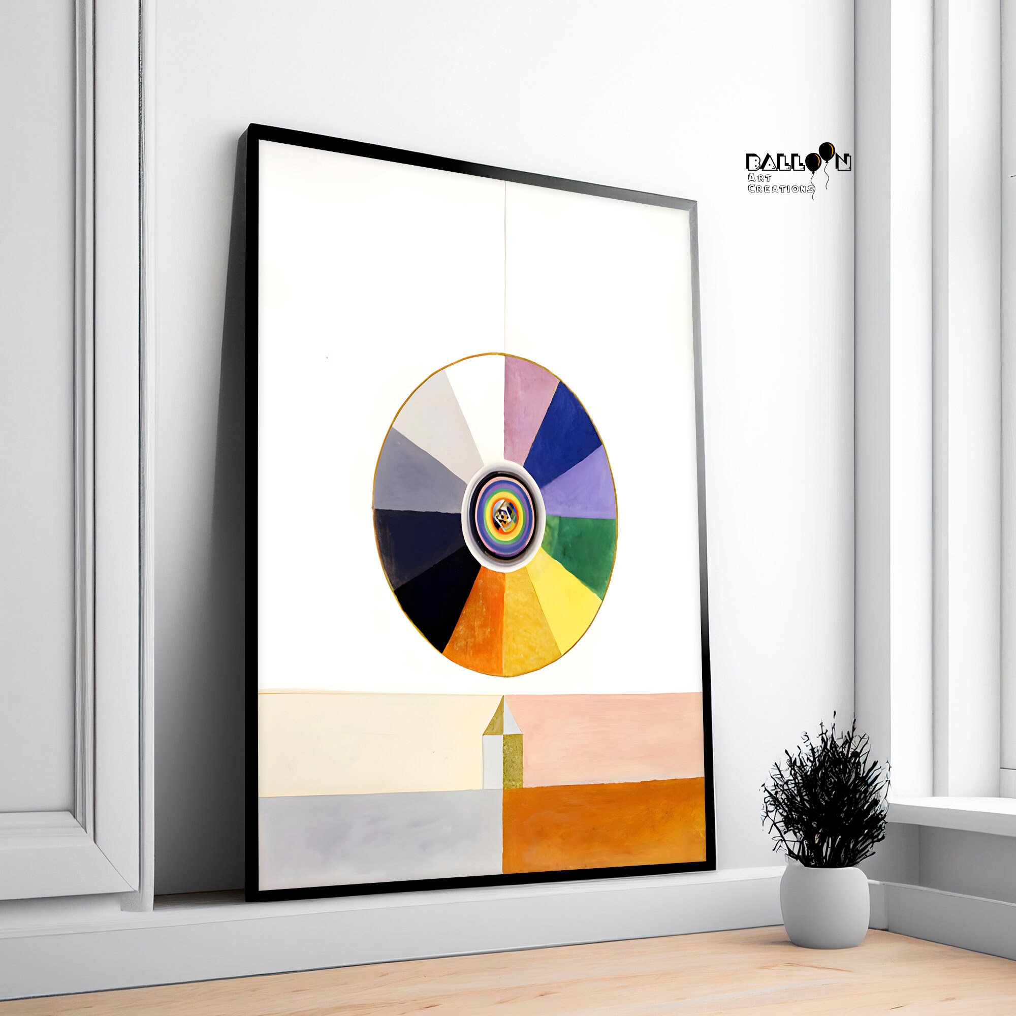 Hilma Af Klint, Series 7 No.7d, 1920, Klint Print, Modern Art, Abstract ...