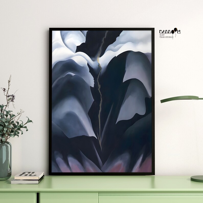 Georgia O Keeffe, Black Place No.2, 1944, Georgia O'keeffe Poster ...