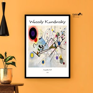 Wassily Kandinsky, Composition No.8, 1923, Kandinsky Poster ...