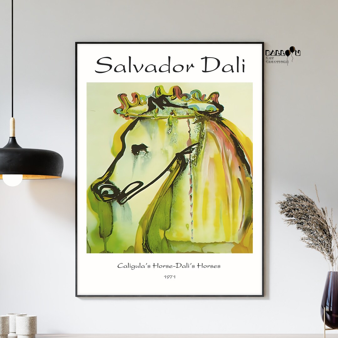 Salvador Dali, Caligula's Horse-dali's Horses, 1971, Salvador Dali ...