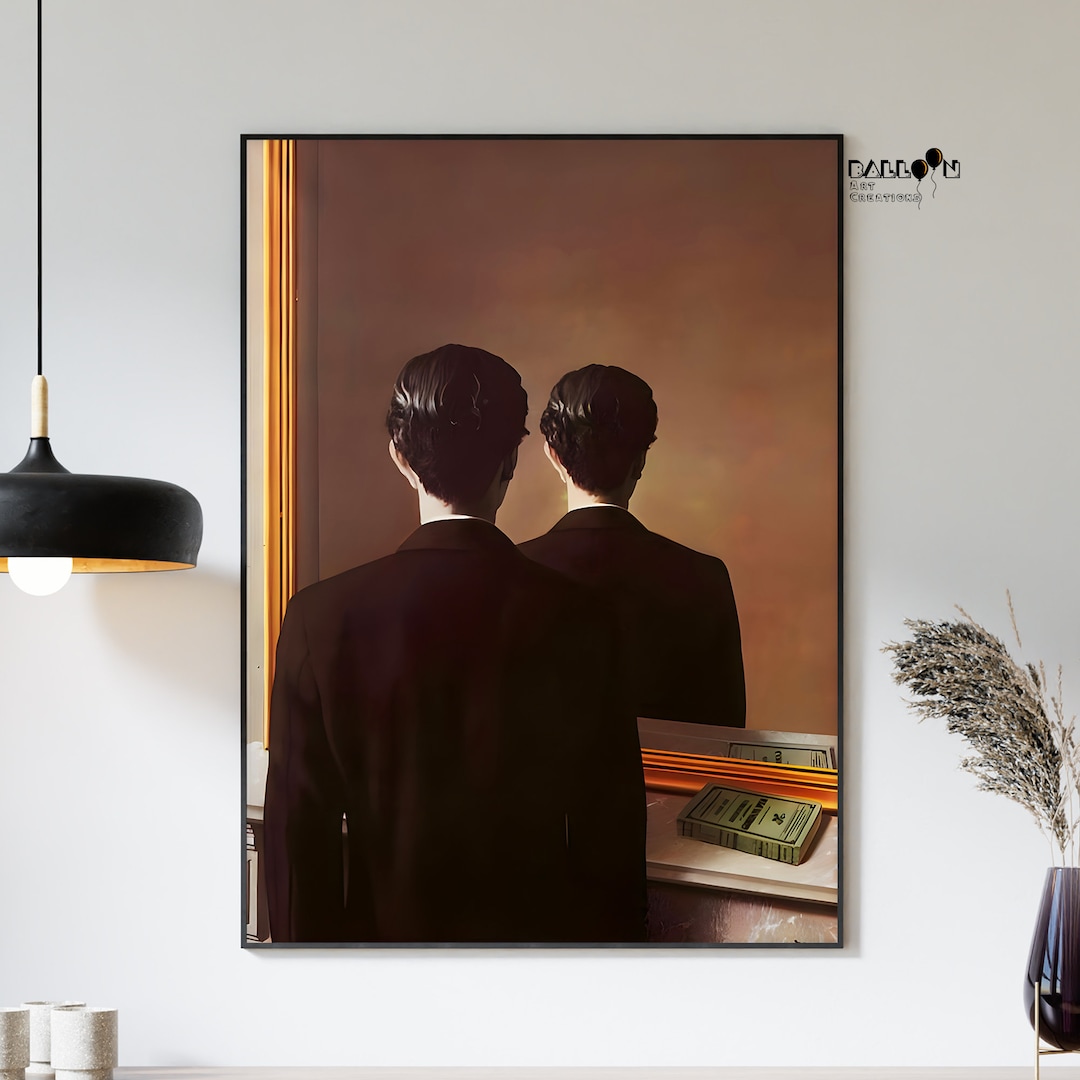 Rene Magritte, La Reproduction Interdite, 1937, Magritte Poster ...