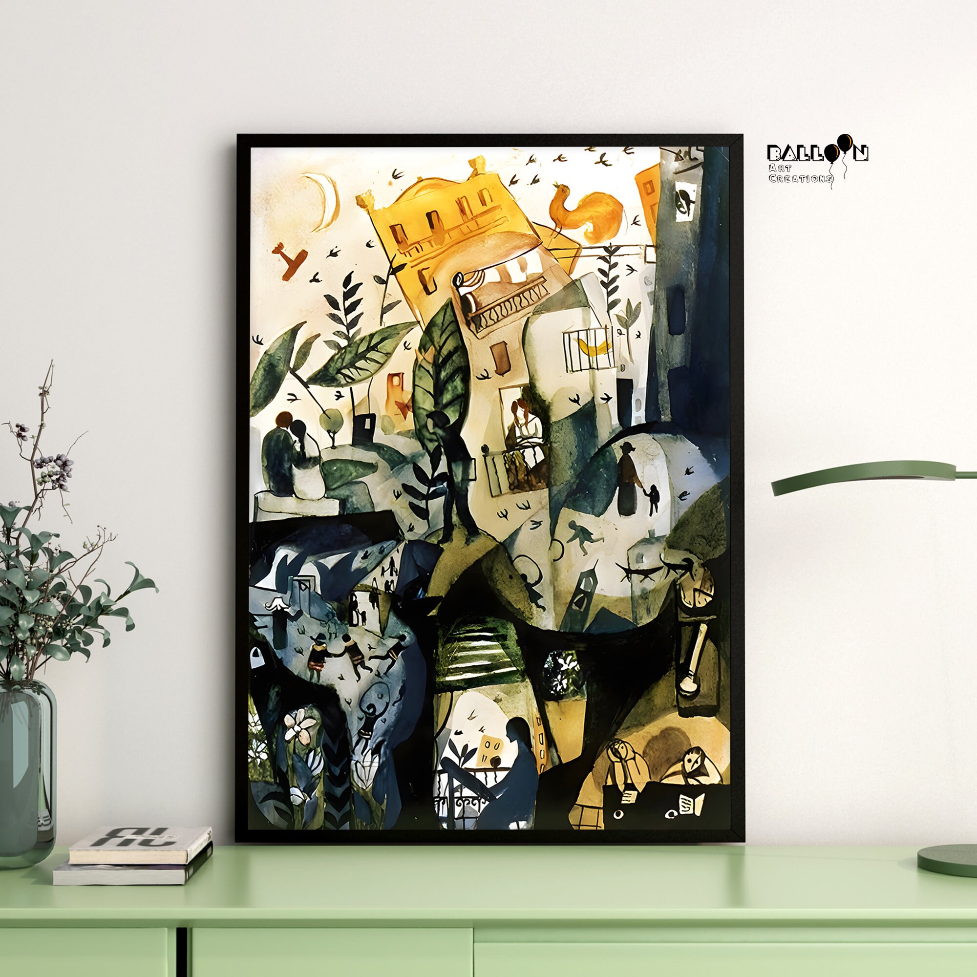 Salvador Dali, the First Day of Spring, 1922-1923, Salvador Dali Print ...