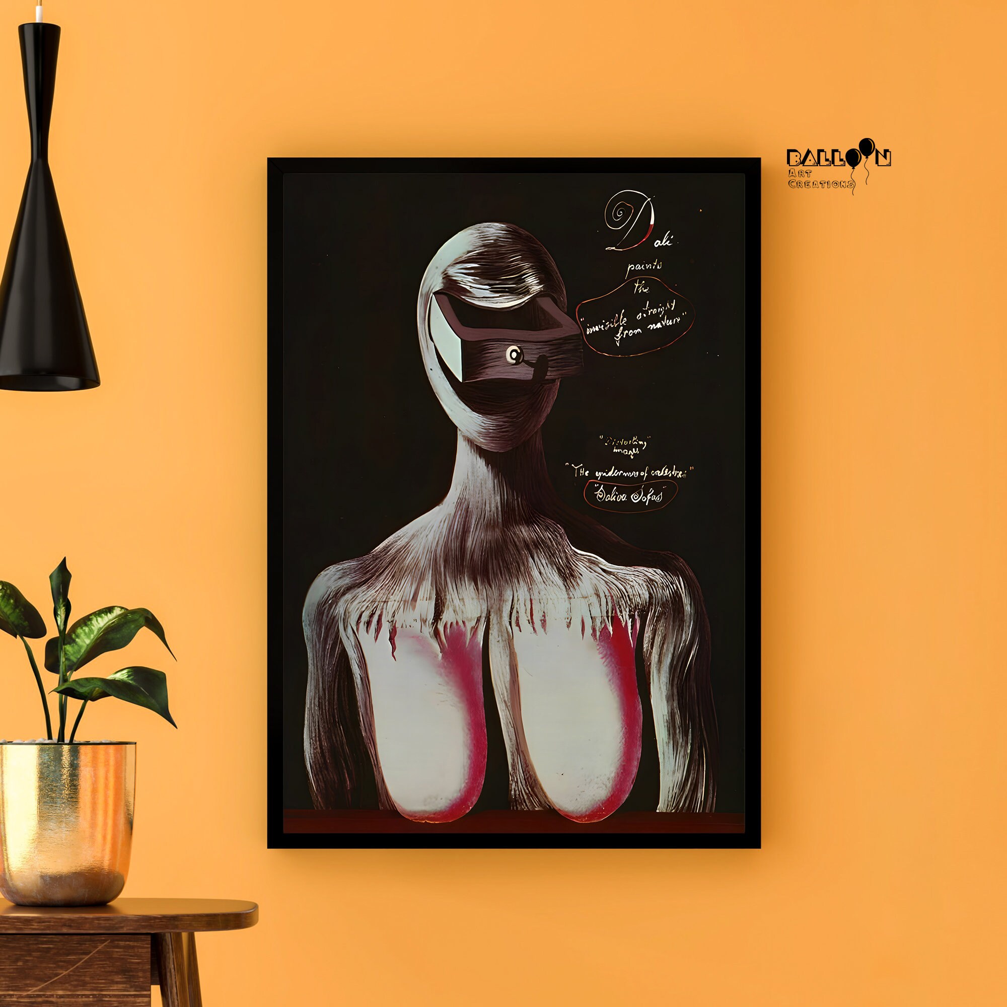 Salvador Dali, Woman With Drawers, 1936, Salvador Dali Poster ...