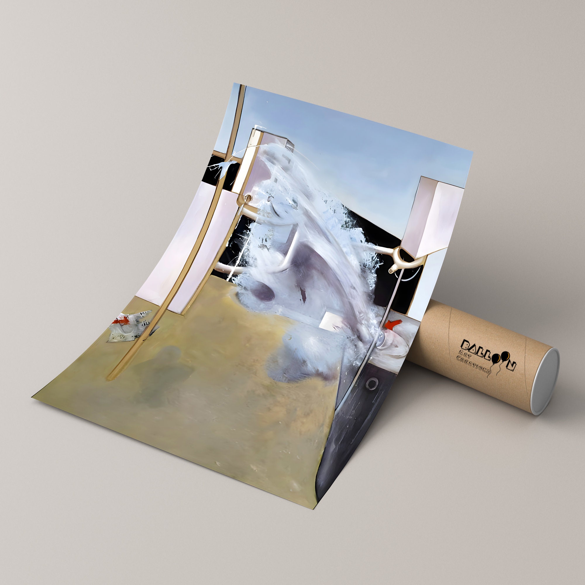 Francis Bacon, Jet of Water, 1979, Francis Bacon Poster, Bacon Wall Art ...