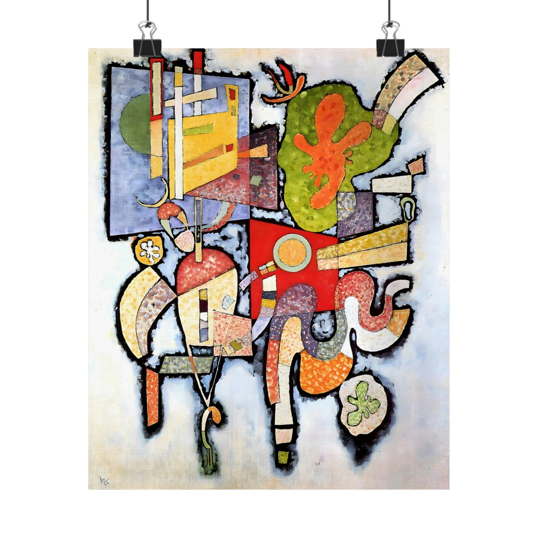 Wassily Kandinsky, Complex Simple, 1939, Kandinsky Poster ...