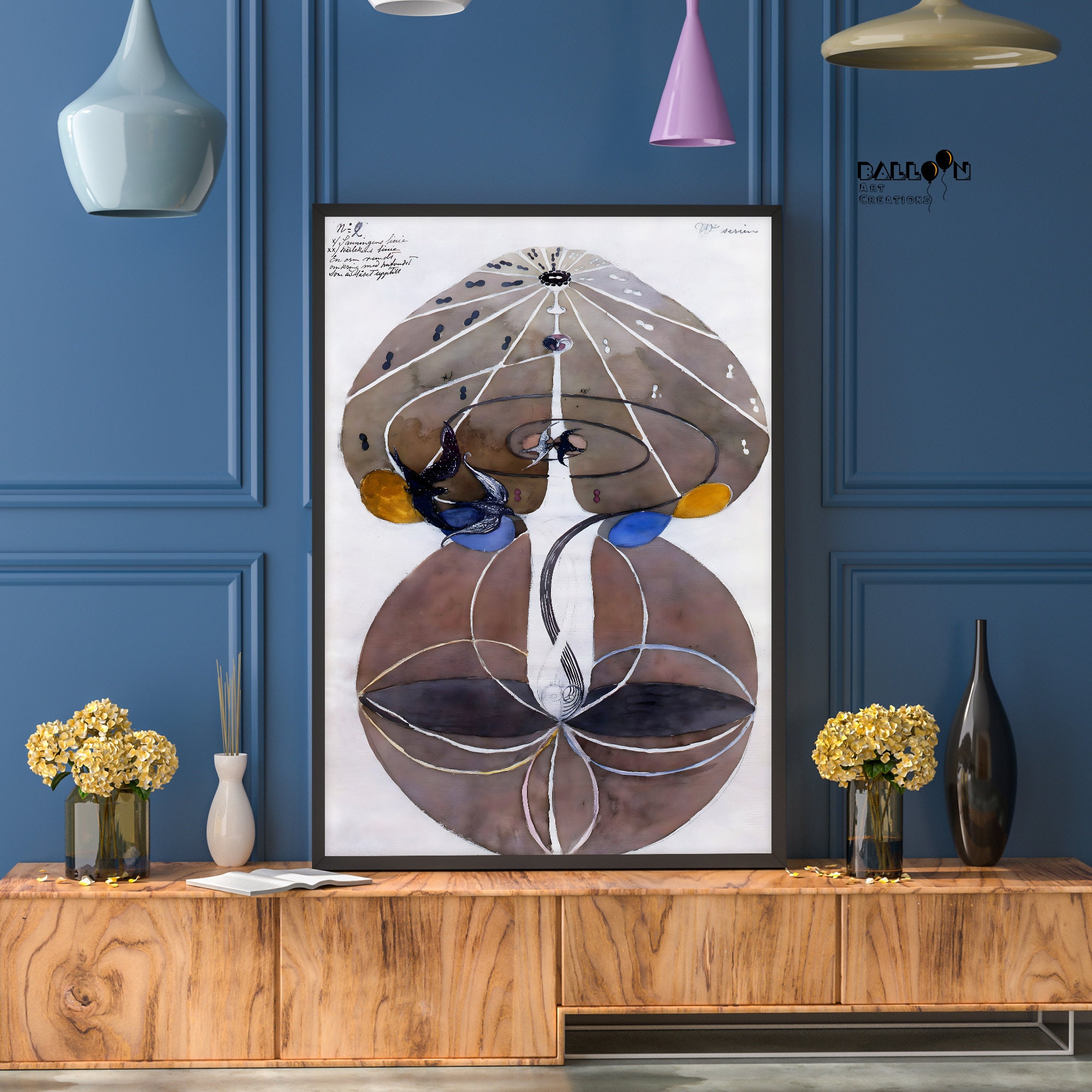 Hilma Af Klint, Tree of Knowledge Series W No.2, 1913, Hilma Af Klint ...