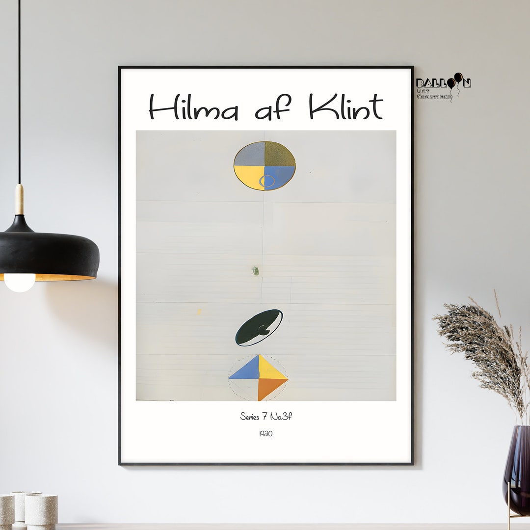 Hilma Af Klint, Series 7 No.3f, 1920, Klint Poster, Modern Art, Wall ...
