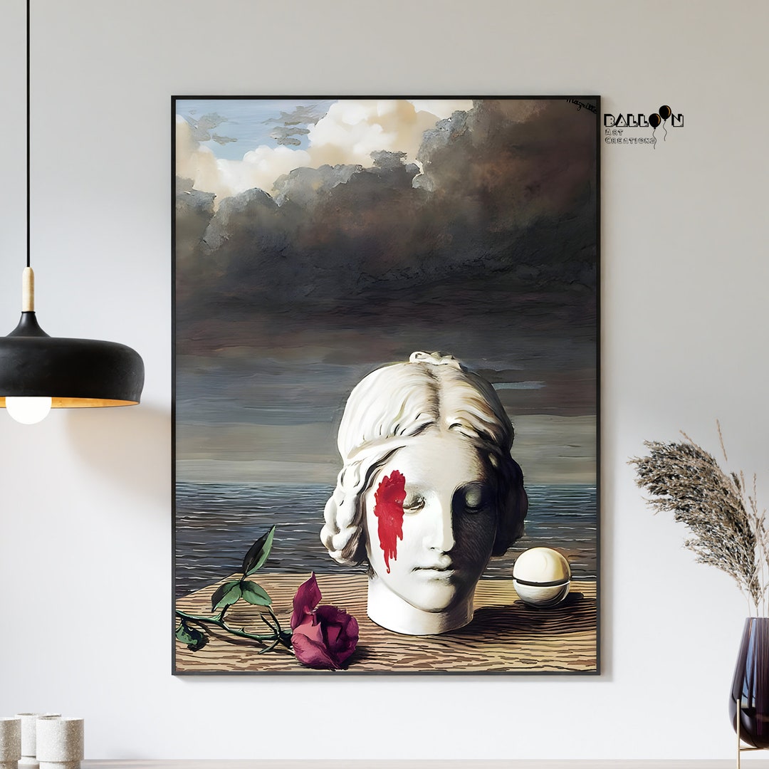 Rene Magritte, Memory, 1948, Rene Magritte Print, Magritte Poster ...