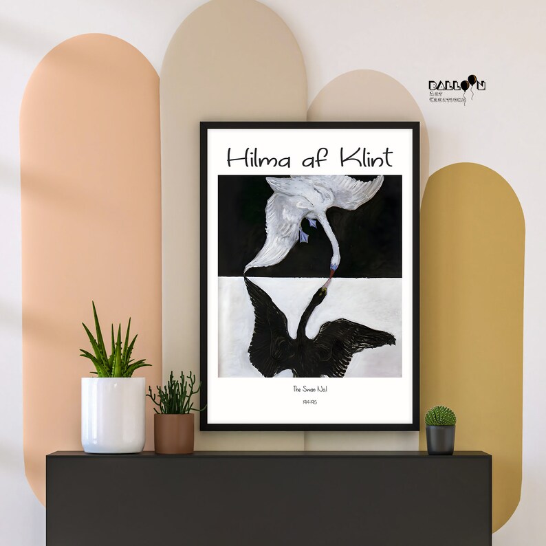 Hilma Af Klint, the Swan No.1, 1914-1915, Hilma Af Klint Poster, Modern ...