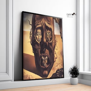 Salvador Dali, the Face of War, 1940-1941, Salvador Dali Print ...