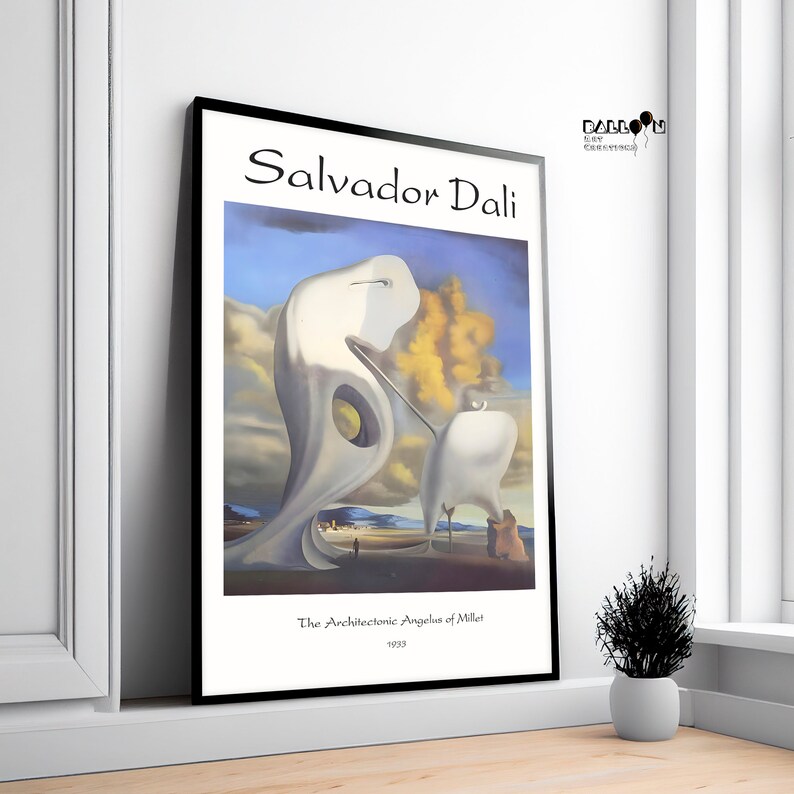 Salvador Dali, the Architectonic Angelus of Millet, 1933, Salvador Dali ...