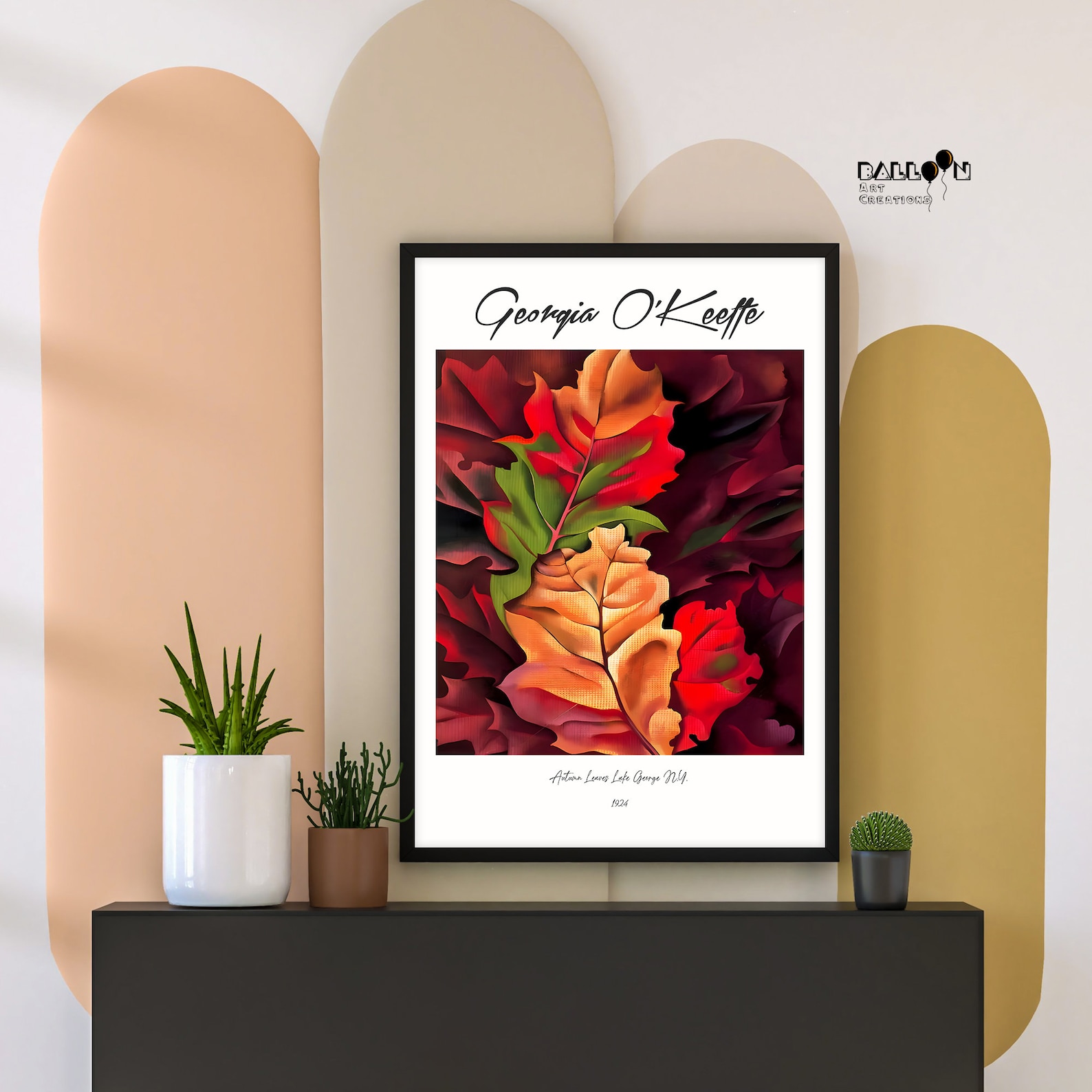 Georgia O Keeffe, Autumn Leaves Lake George N.Y., 1924, Georgia O ...