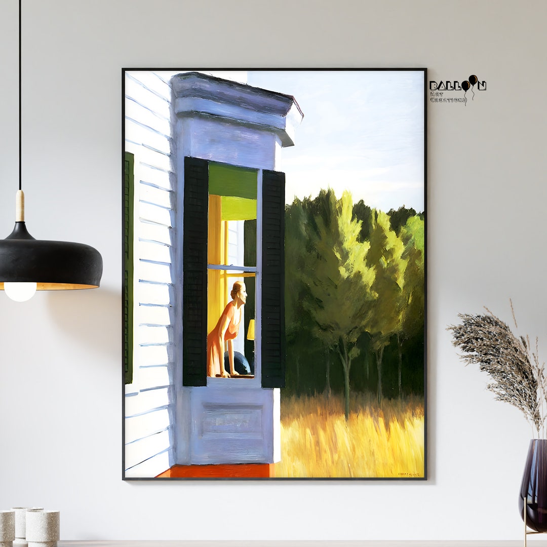 Edward Hopper, Cape Cod Morning, 1950, Edward Hopper Poster, House ...