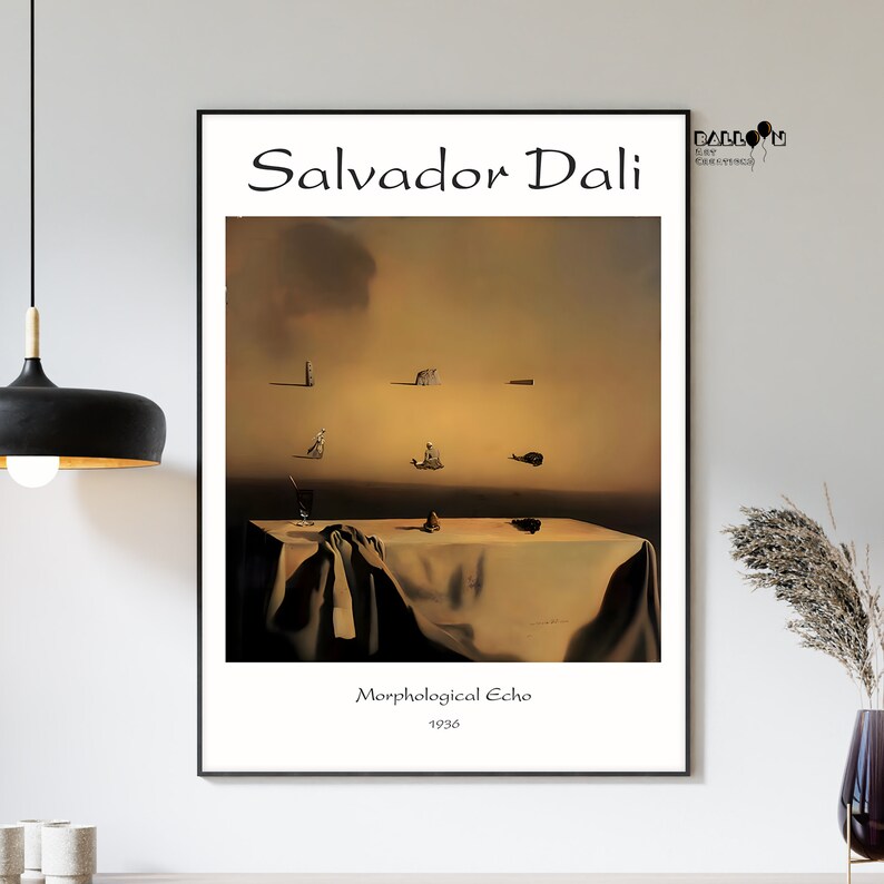 Salvador Dali, Morphological Echo, 1936, Salvador Dali Print, Dali ...