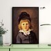 Claude Monet, Portrait of Jean Monet Wearing A Hat With A Pompom ...