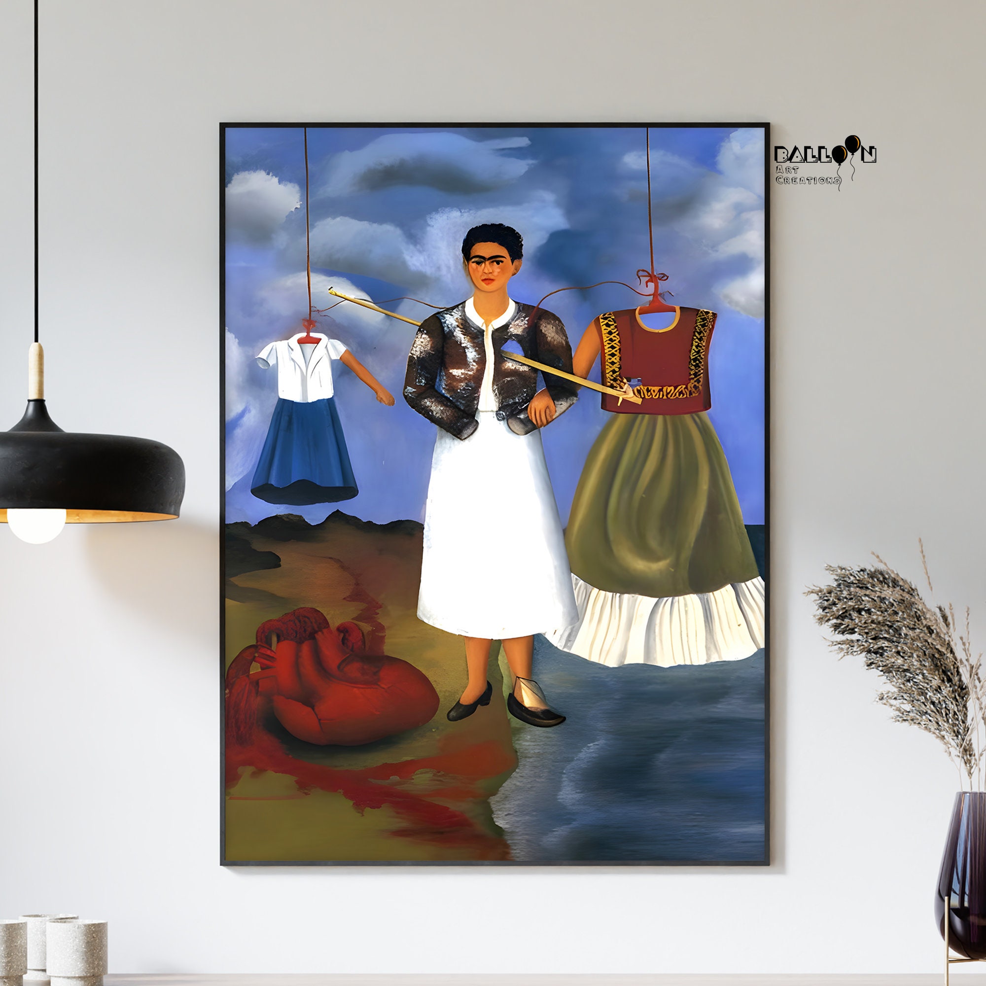 Frida Kahlo, Recuerdo-el Corazón, 1937, Frida Kahlo Print, Portrait Art ...