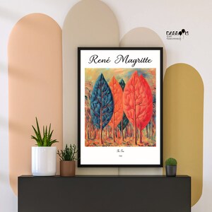 Rene Magritte, the Fire, 1943, Magritte Print, Surrealism Art, Famous ...