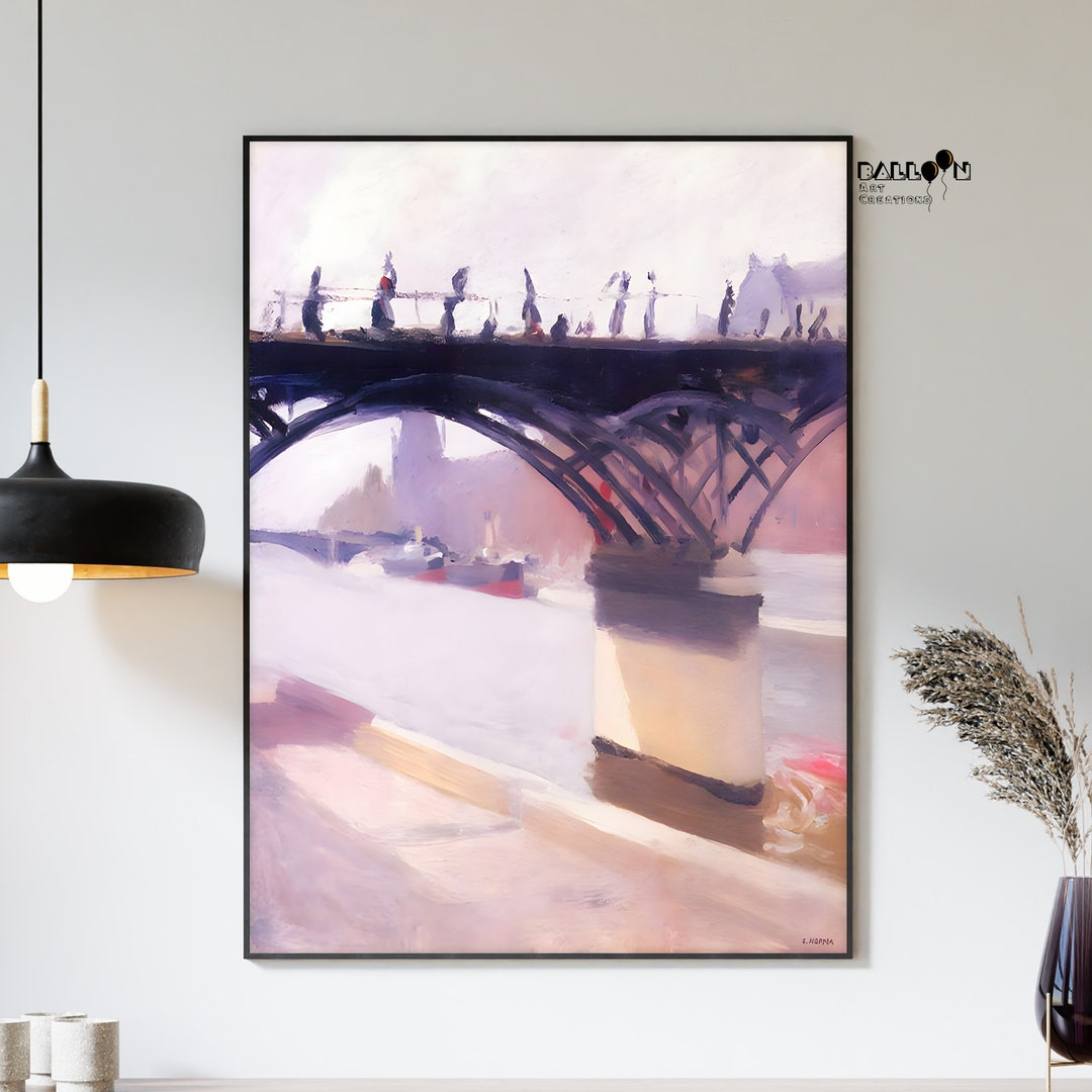 Edward Hopper, Le Pont Des Arts, 1907, Edward Hopper Poster, Modern ...