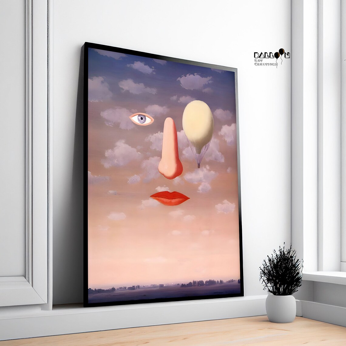 Rene Magritte, the Beautiful Relations, 1967, Rene Magritte Poster ...