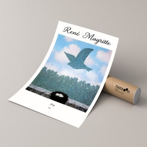 Rene Magritte, Spring, 1965, Rene Magritte Poster, Famous Paintings ...