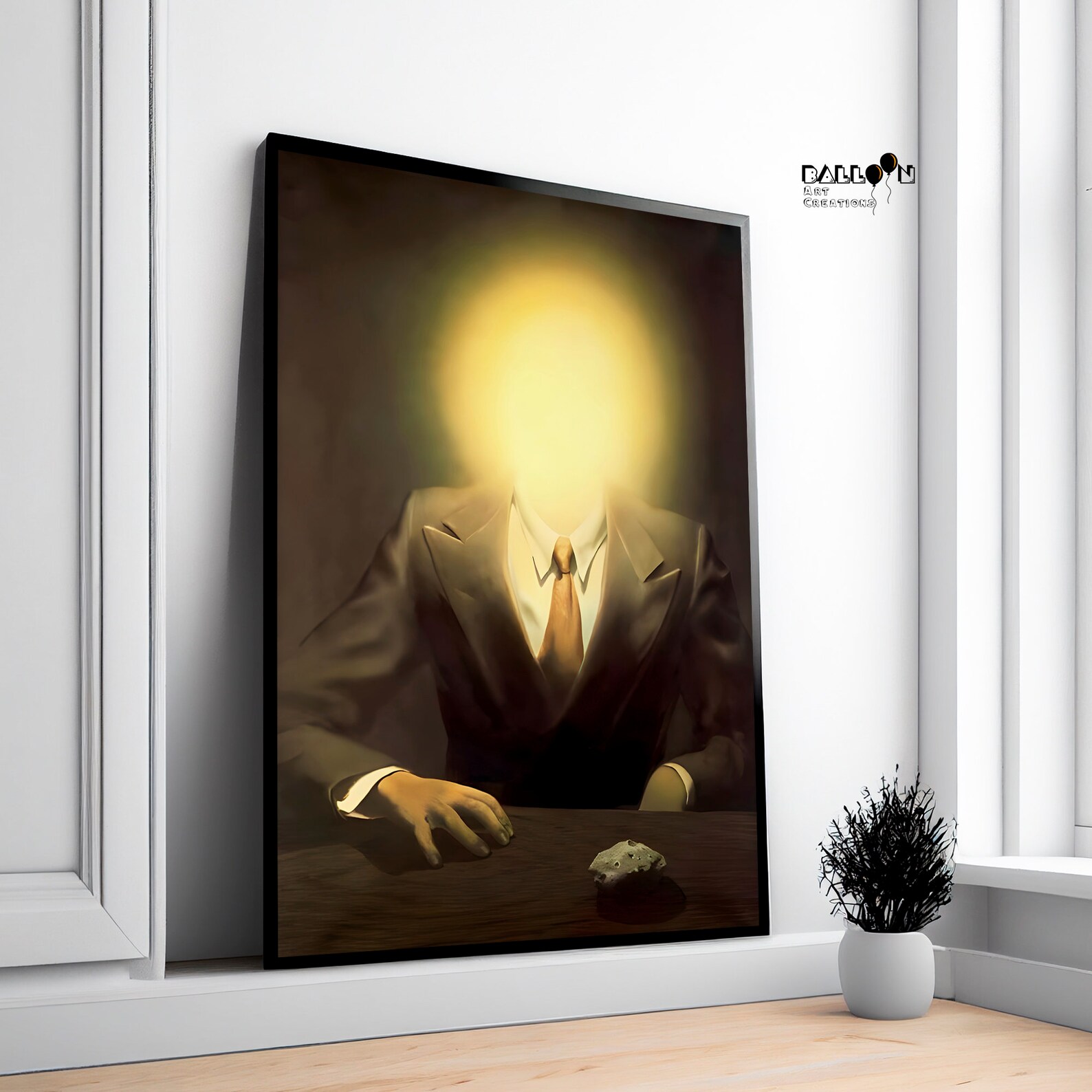 Rene Magritte, the Pleasure Principle-portrait of Edward James, 1937 ...
