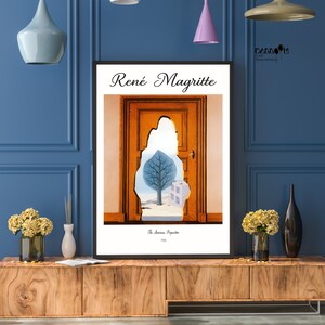 Rene Magritte, the Amorous Perpective, 1935, Rene Magritte Poster ...