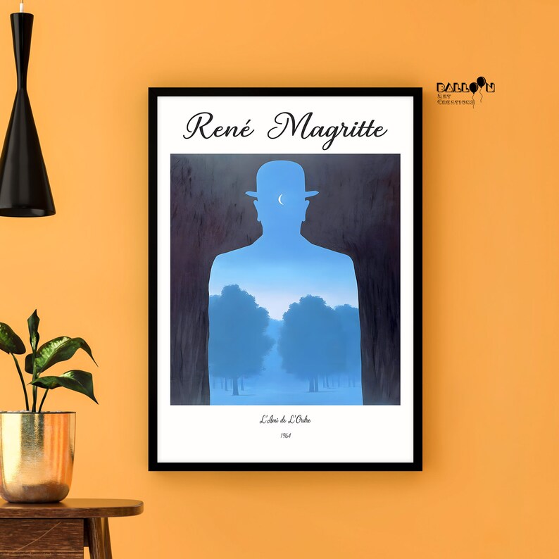 Rene Magritte, L'ami De L'ordre, 1964, Rene Magritte Print, Famous ...