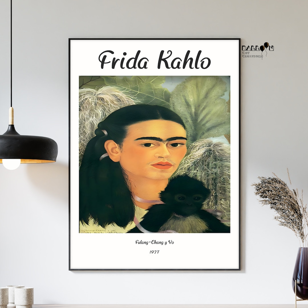 Frida Kahlo, Fulang-chang Y Yo, 1937, Frida Kahlo Print, Portrait ...
