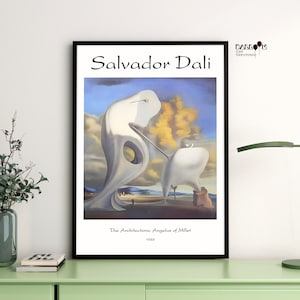 Salvador Dali, the Architectonic Angelus of Millet, 1933, Salvador Dali ...