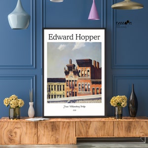Edward Hopper, From Williamsburg Bridge, 1928, Hopper Poster ...