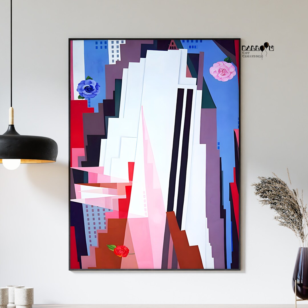 Georgia O'keeffe, Manhattan, 1932, Georgia O Keeffe Print, Modern Art ...