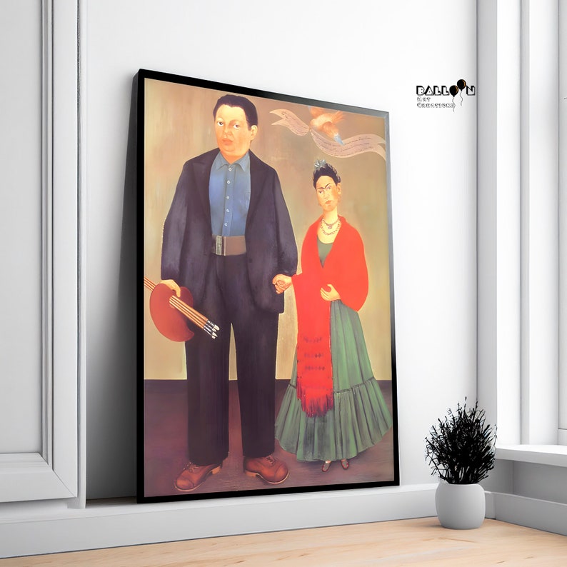 Frida Kahlo, Frieda Y Diego Rivera, 1931, Frida Kahlo Print, Mexico ...