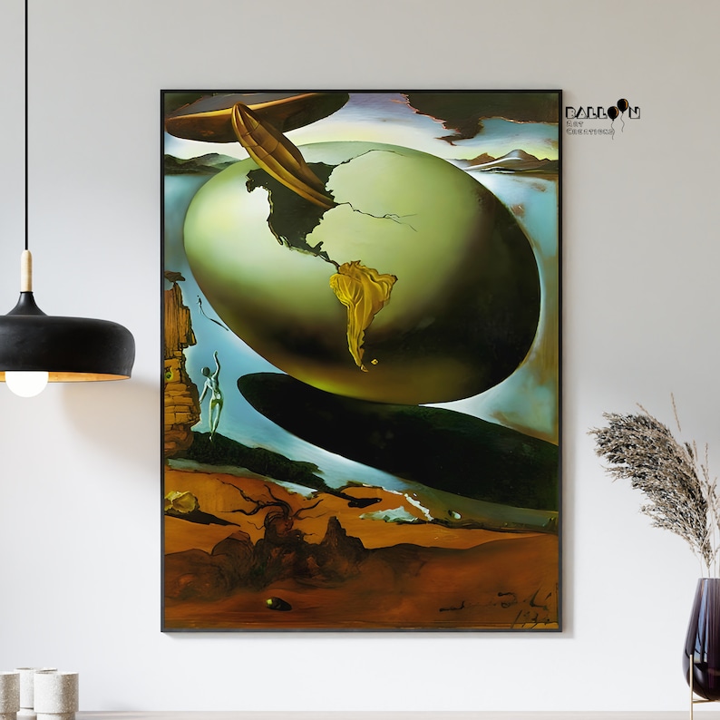 Salvador Dali, Allegory of an American Christmas, 1934, Salvador Dali ...