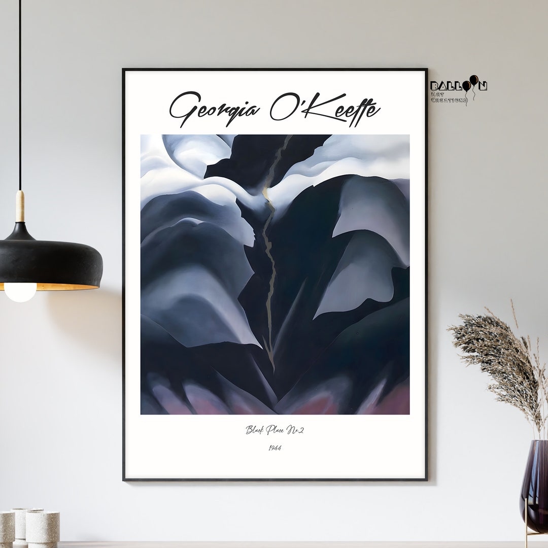 Georgia O Keeffe, Black Place No.2, 1944, Georgia O'keeffe Poster ...