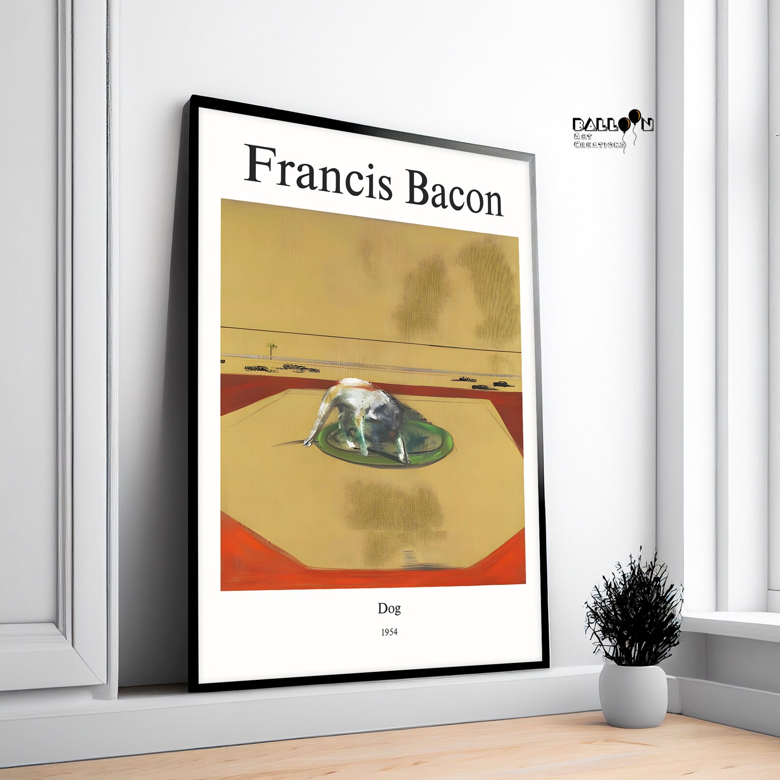 Francis Bacon, Dog, 1952, Francis Bacon Print, Portrait Art, Home Wall ...