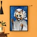 Louis Wain, the Barrister, Louis Wain Cat Poster, Illustration Poster ...