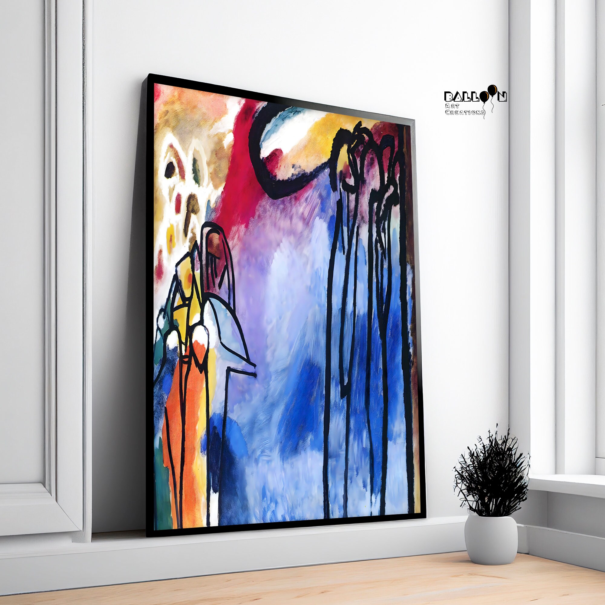 Wassily Kandinsky, Improvisation No.19, 1910, Kandinsky Poster ...