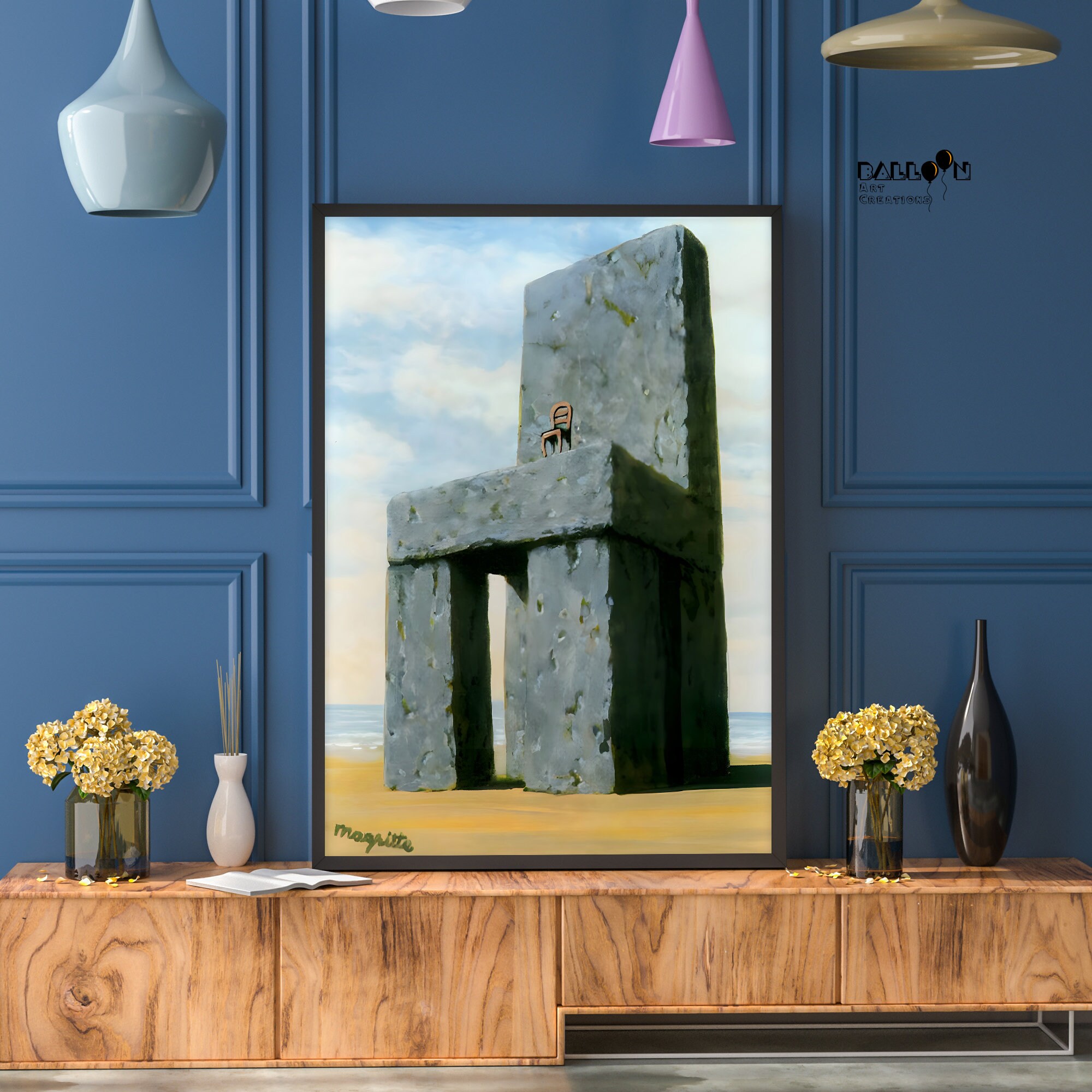 Rene Magritte, the Legend of the Centuries, 1950, Magritte Wall Print ...