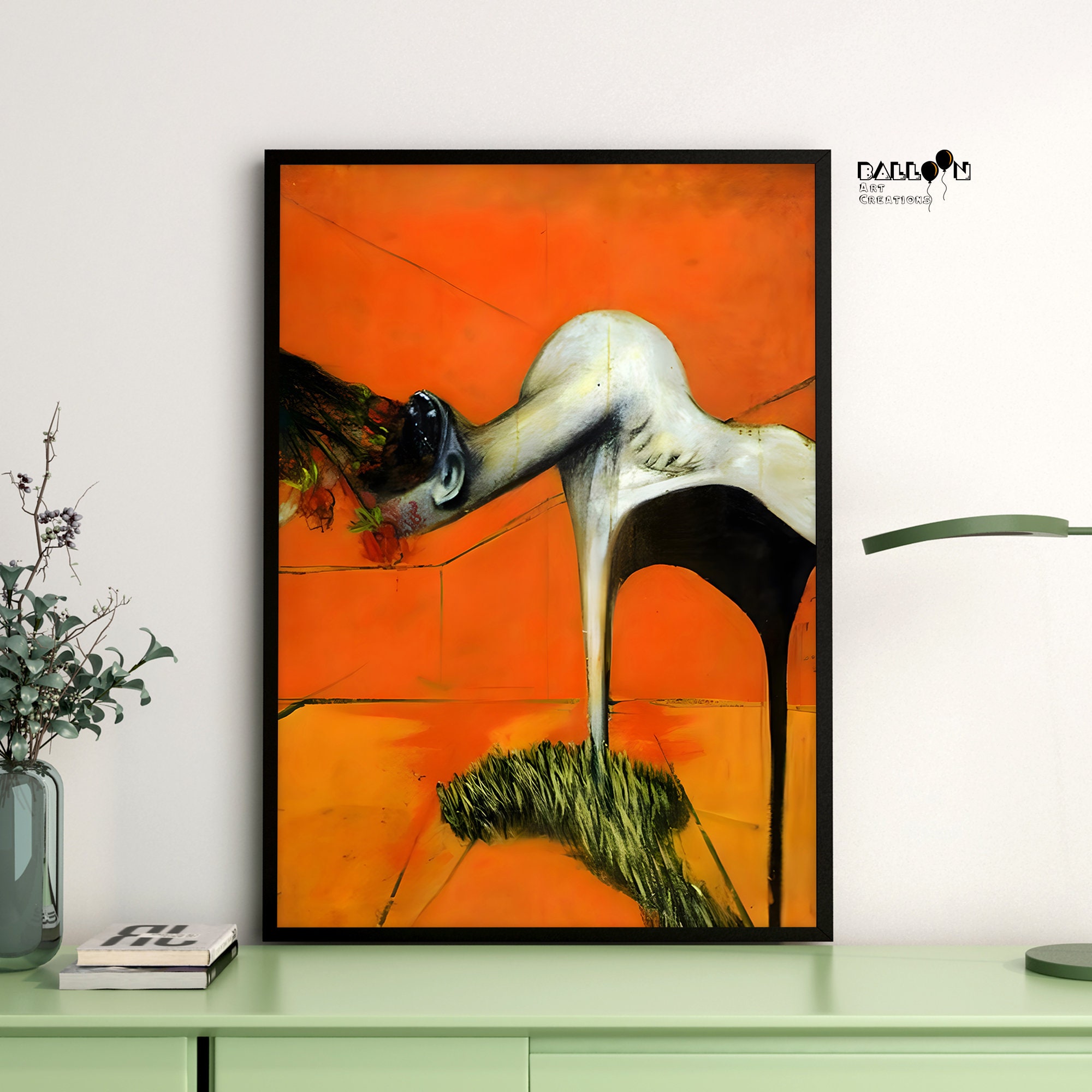 Francis Bacon, Fury, 1944, Francis Bacon Print, Home Wall Art, Modern ...